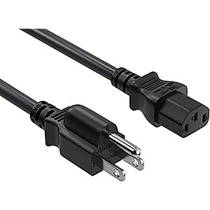 Guy-Tech 5FT UL AC Power Cable Compatible with RPM85 2400w Powered 8 Channel Mixer Charger