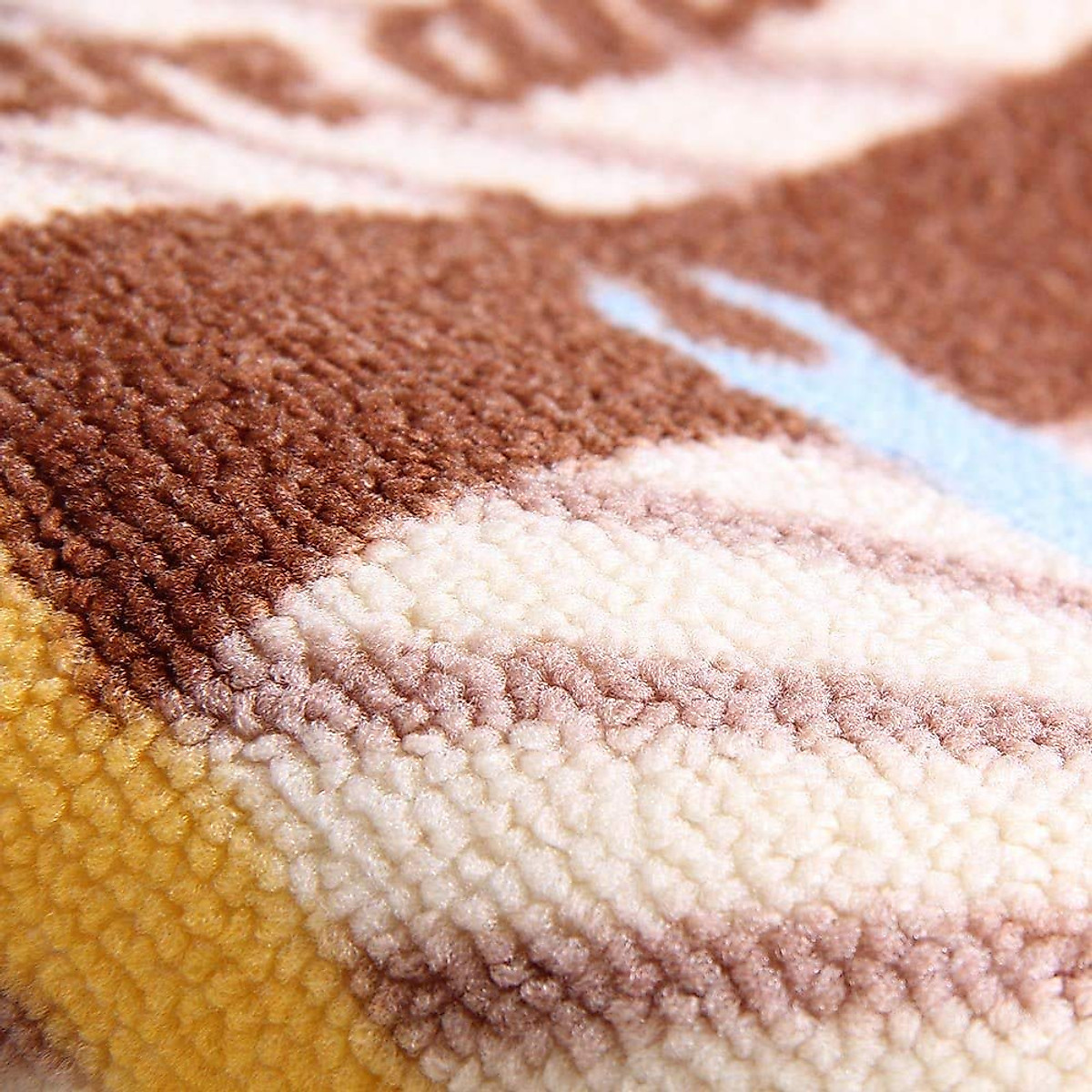 Carvapet 2 Pieces Non-Slip Kitchen Mat Set Rubber Backing Doormat Runner Rug Set, Fruit Design (Grey 15"x47"+15"x47")