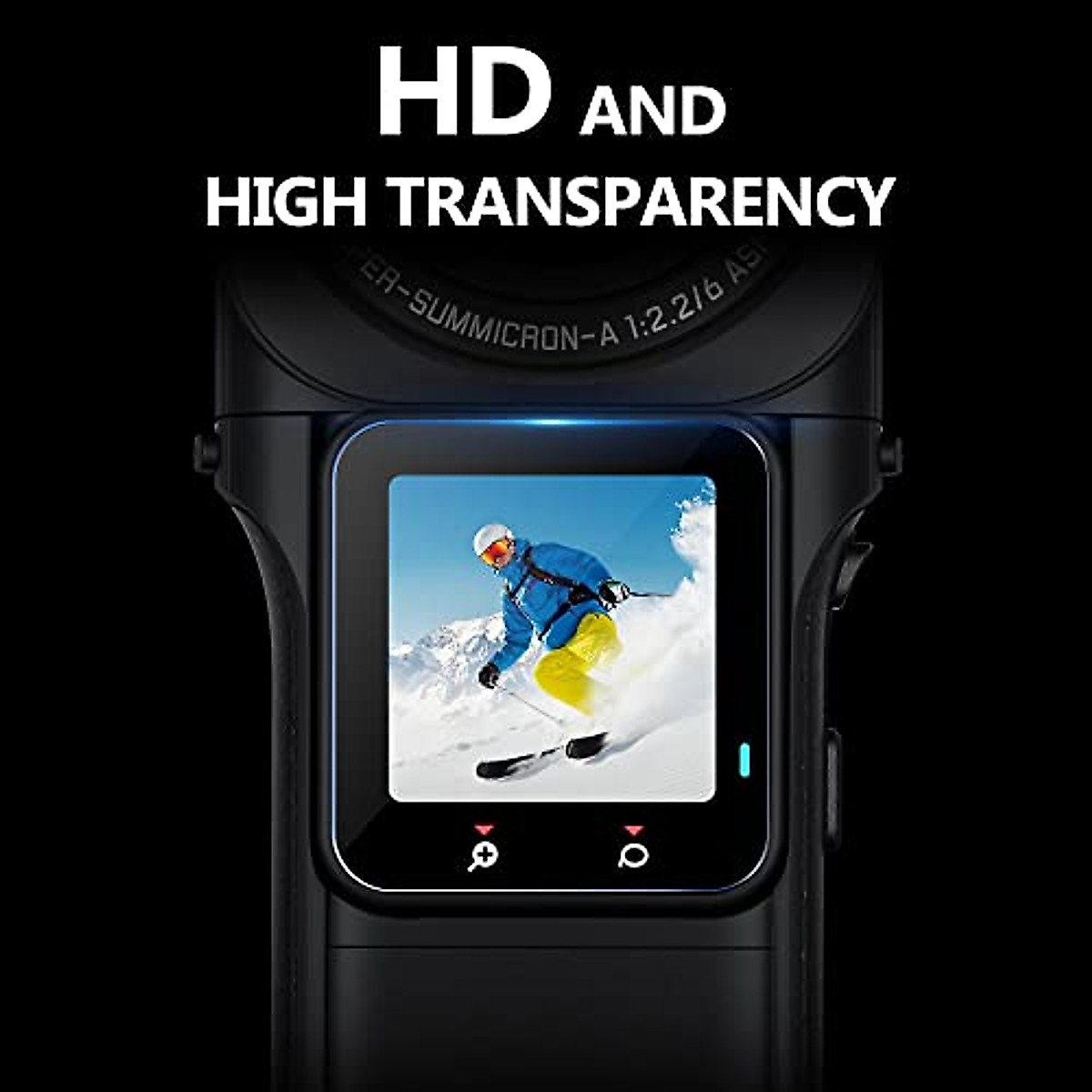 Tomat Camera Carrying Case+Tempered Glass Screen Protector for Insta360 ONE RS Camera