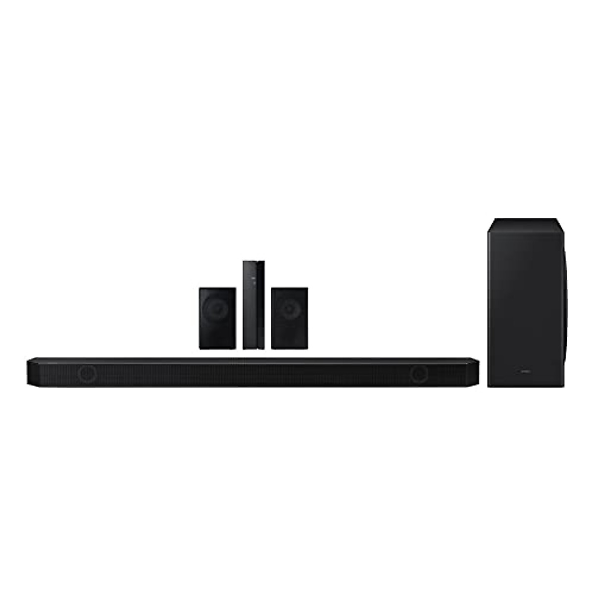 Samsung HW-Q910B 9.1.2ch Soundbar with Subwoofer and Rear Speakers with a Walts SOUNDBAR-Mount for Compatible Soundbars Under 15lb (2022)(Used)
