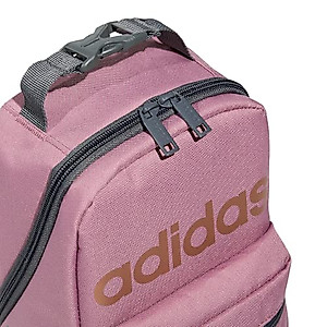 adidas Santiago 2 Insulated Lunch Bag, Wonder Orchid Purple/Rose Gold, One Size