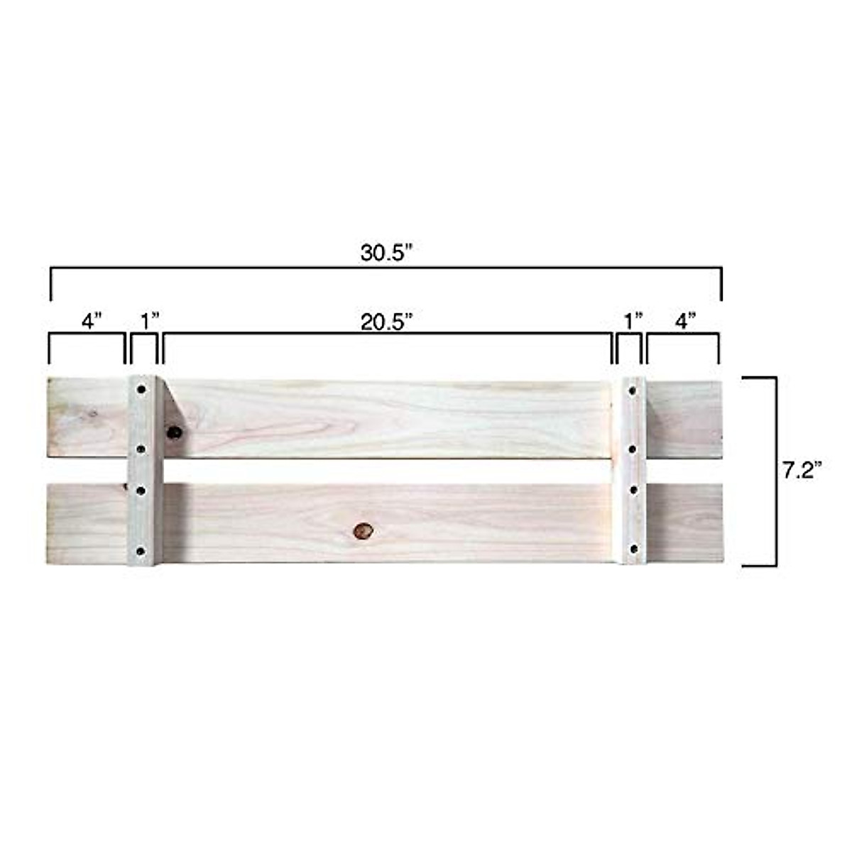 Bathtub Bench/Caddy Made from Hinoki Japanese Cypress Wood