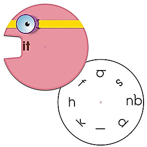 Carson Dellosa 36 Piece Word Wheels Word Families Bulletin Board Cutouts, Word Families Bulletin Board Decorations, Language Arts and Phonics Classroom Décor