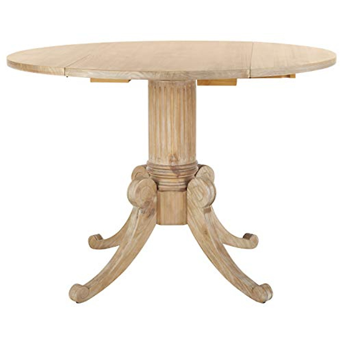 Safavieh Home Forest Traditional Rustic Natural Drop Leaf Dining Table