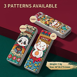 USB Flash Drive, Lucky Cat Pattern Hot Swap U Disk, Portable USB2.0 Memory Stick Mini Thumb Drive compatible for IBM PC, for OS X Pc or Laptop, plug and play(32GB)