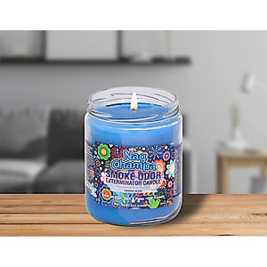 Smoke Odor Exterminator 13 oz Jar Candles Nag Champa, (3)