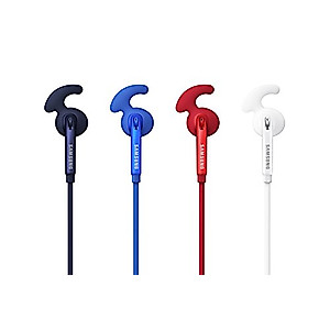 Samsung Active InEar Headphones for Universal/SmartPhones - Retail Packaging - Red - EO-EG920LREGUS