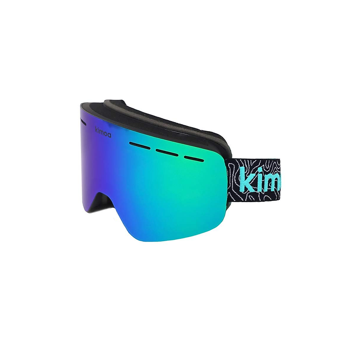 Kimoa - Ski Goggles Lab Gris, Adultos Unisex, Estandár
