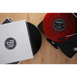 Vinyl Styl 12" Vinyl Record Protective Outer Sleeves - 1000 Ct Bulk PK (Clear)