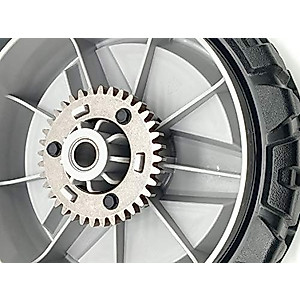 shiosheng 2pcs Lawn Mower Drive Wheels for Husqvarna 580365301