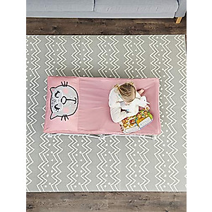 Regalo My Cot Pals Small Single Portable Toddler Bed , Cat, Pink