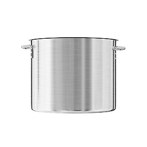 Krollen Industrial 32 Qt. Standard Weight Aluminum Stock Pot with Lid