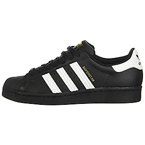 adidas Originals Men's Superstar Shoe Running White/Black, ((18 M US)