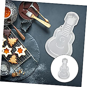 Housoutil 2 pcs Shaped Cake Cookie Gadget Breads Loaf Decorating D Decor Heat Alloy Pans Nonstick Chocolate Toast Fondant Leakproof Oven Making Birthday/wedding/anniversary/party