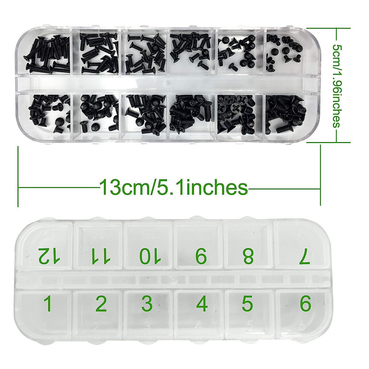 Laptop Screw Computer Screw Set M2 M2.5 M3 Replacement Screw Kit 240 Pcs