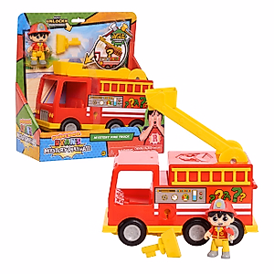 Ryan's Mystery Playdate Mystery Fire Truck, Includes 1 Ryan Figure and Mystery Accessory, Kids Toys for Ages 3 Up by Just Play