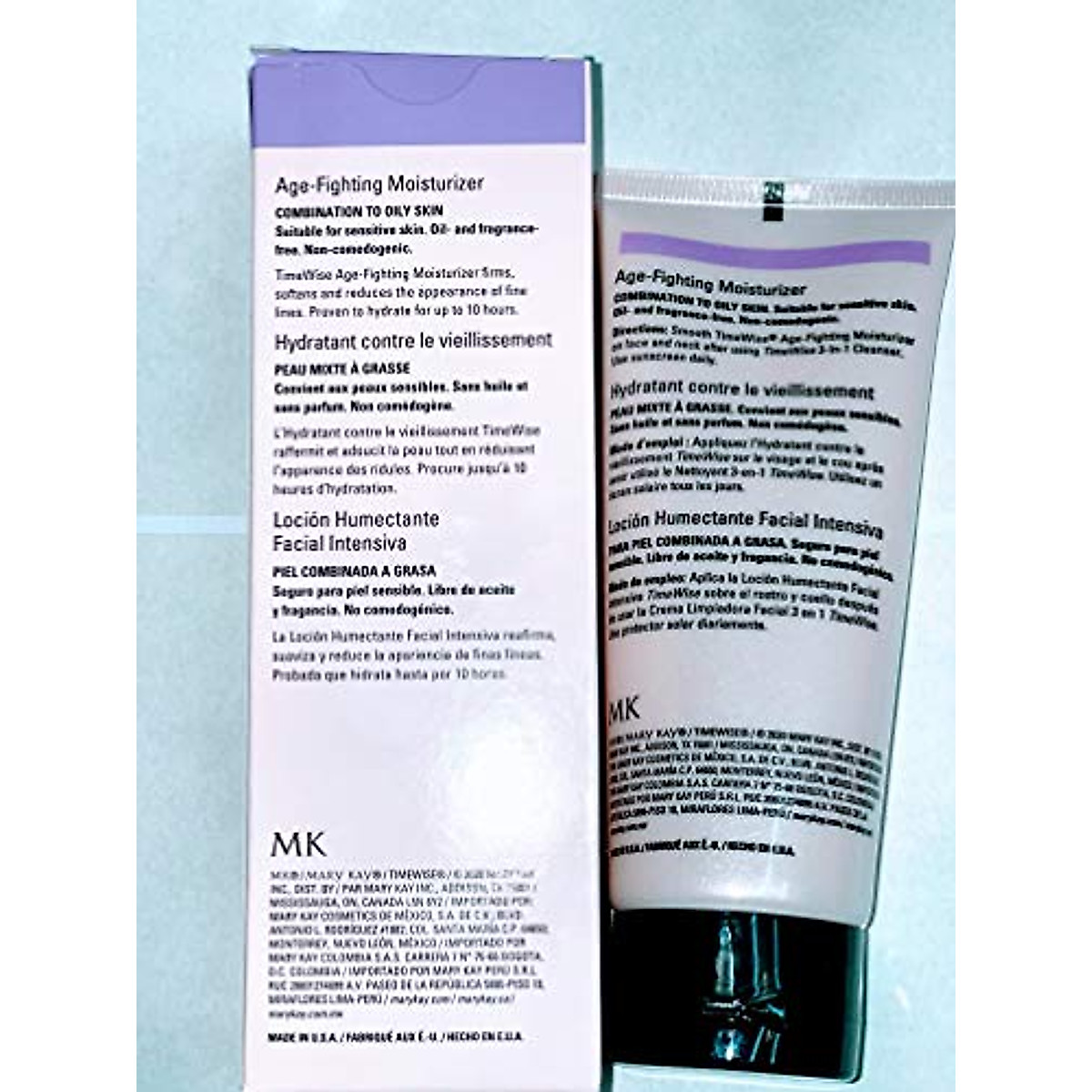 Time Wise Moisturizer combination normal to oily skin