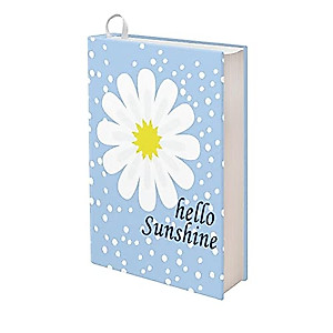 DIYFLASH Cute Daisy Book Covers for Soft Cover Books Book Dust Jacket Covers Washable Durable Reusable Polyester Textbook Covers Book Case Cover for Kids,Teen, Adult 15.7×9.8 in