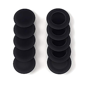 Ear Cushions Foam Replacement 60mm/2.4" Disposable Headphone Headset Earphones Sponge Covers, 5-Pairs