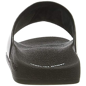 A|X Armani Exchange Men's Icon Logo Pool Slide Sandal, Nero, 10