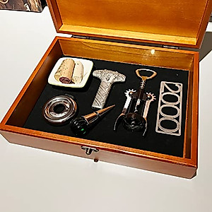 WE Games Old World Wooden Treasure Box with Brass Latch (Light Cherry Finish)