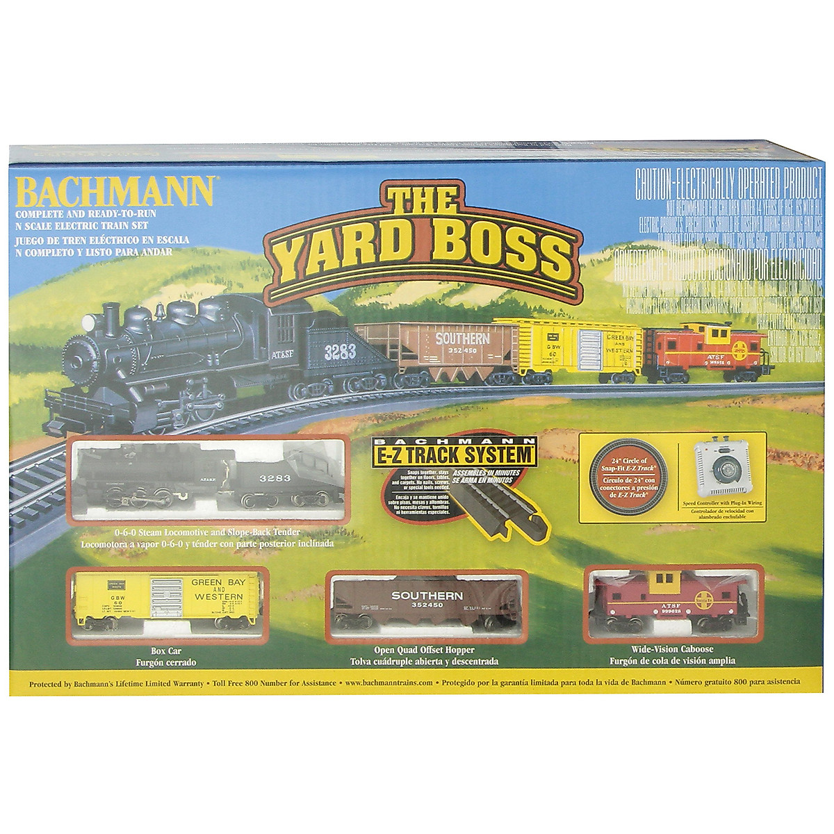 Bachmann Trains - Yard Boss Ready To Run Electric Train Set - N Scale