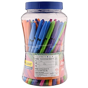 Reynolds 045 Student Ball Pens Fine Point (0.7mm), Blue Ink, Jar (50 count)