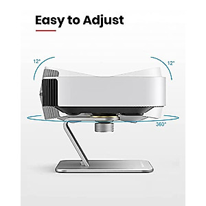 Nebula by Anker Mars II Pro 500 ANSI Lumen Portable Projector with Nebula Desktop Stand for Projectors, 360° and Height Adjustment