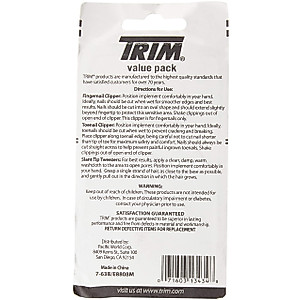 Trim Toenail Clipper + Fingernail Clipper + Slant Tip