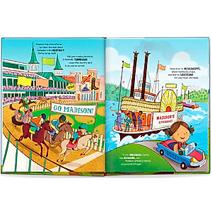 USA Road Trip - Personalized Children's Story - I See Me! (Hardcover)