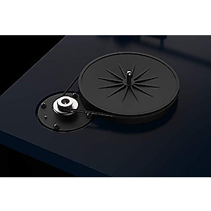 Pro-Ject Debut Carbon EVO, Audiophile Turntable with Carbon Fiber tonearm, Electronic Speed Selection and pre-Mounted Sumiko Rainier Phono Cartridge (Satin Black)