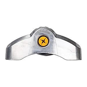 Melnor 65154AMZ XT Turbo Oscillating Sprinkler, Metal Base, 4,500 sq. ft., Quick Connect Bundle, 3-Way Adjustable, Black, Yellow