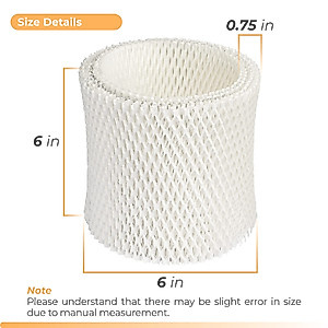 ANTOBLE 2 Pack HC-888 HC-888N Humidifier Wicking Filters Replacements for Honeywell HC888 HCM-890 HEV-320 Series & Duracraft D88 DCM-200 DH-890 Humidifier Filter C