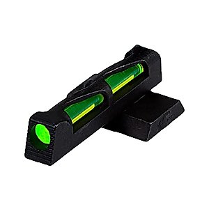 HIVIZ unisex adult Handgun HiViz SW2014 Interchangeable Style Front Sight for Smith Wesson M P Full Size, Green, Red, and White, One Size US