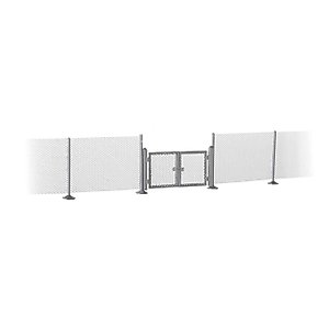 Walthers SceneMaster HO Scale Metal Industrial FenceChain Link Style Mesh, 4188