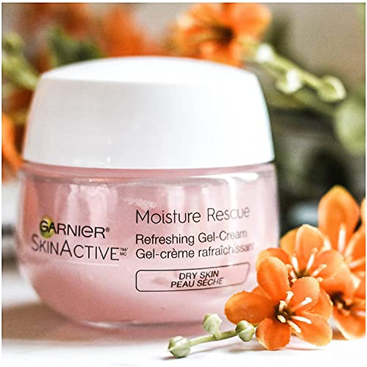 Garnier SkinActive Moisture Rescue Refreshing Gel-Cream for Dry Skin, 1.7 Ounces