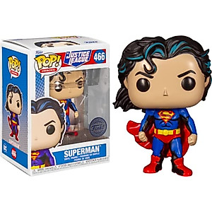 Funko Pop! DC Comic Heroes: Exclusive Vinyl Figure (Superman #466)