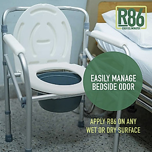R86 Biological Odor Eliminator - Neutralize Urine Odor, Diaper Pail Odor – Use As Fabric Spray For Bedding, Mattress, Clothing – Laundry Additive - Natural Formula, Use Wet or Dry