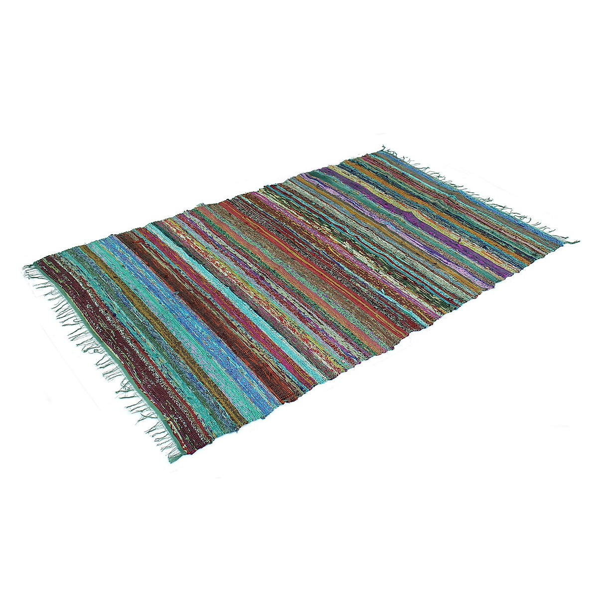 Handmade Braided Chindi Rug, Rag Rug, Area Rug, Carpet Rug, Runner Rug 3x5 Foot, 4x6 Foot, 5x7 Foot (4x6 Foot)