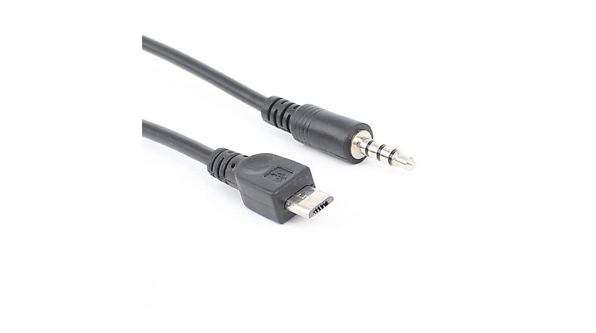 Accessonico Micro USB to Aux Cable for Samsung Car Audio
