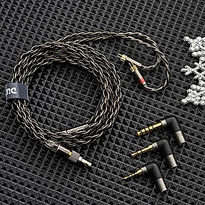 HiFiGo DUNU Hulk PRO Mini Litz Type 2 Braided Structure IEMs Cable, SA6 Ultra Original Earphones Cable with Q-Lock Plus Interchangeable Plug (0.78 2PIN Connector)