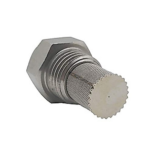 VIEUE Garden Drip Irrigation System Accessories 1 Piece of 1/4'' Stainless Steel Spray Nozzle (Color : 1.5mm)