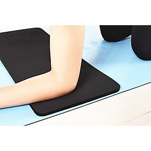Yoga Knee Pads Cushion Non-Slip Knee Mat by Heathyoga, Knee Pad for Gardening Yard Work, Yoga Knee Pad Cushion for Yoga and Floor Exercises Yoga Mat Accessory 26"x10"x0.5"