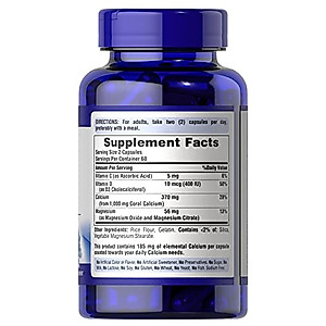 Puritan's Pride Coral Calcium Complex