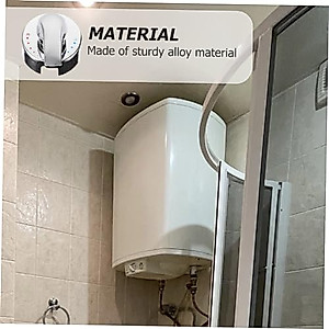 SEWOART Water Heater Mixing Valve Bathtub Decor Shower Valve Bathroom Trim Kit Temp Valve Shower Valve Temperature Mixing Valve Single Handle Shower Handle Trim Alloy Silver