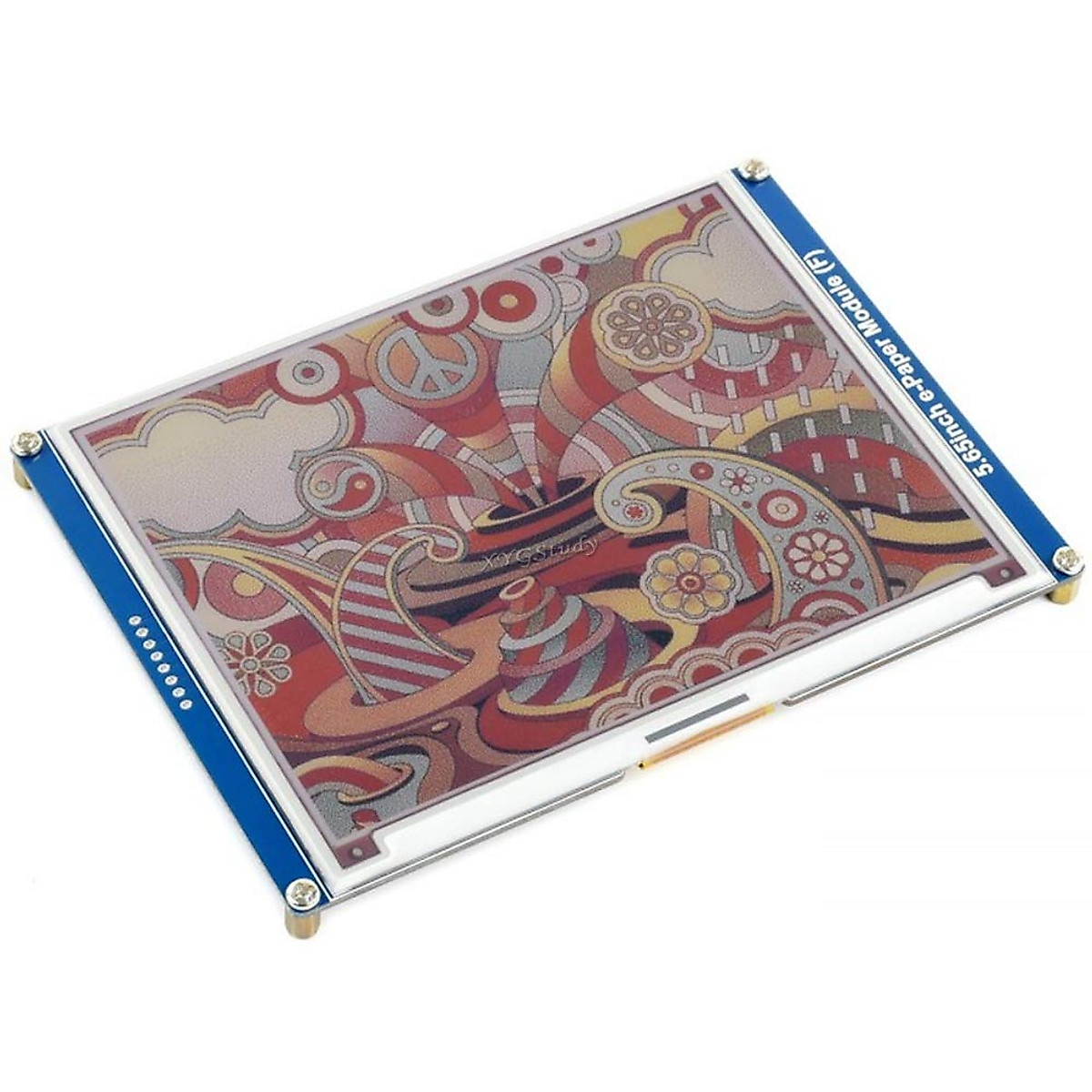 XYGStudy for Raspberry Pi Jetson Nano 5.65inch ACeP 7-Color e-Paper e-Ink Display Module SPI Interface 600×448 Pixels Colorful 5.65" Paper-Like Screen Wide Viewing Angle Low Power Consumption