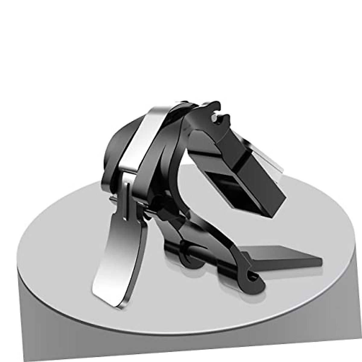 UKCOCO Black Buttons 1 Pair Artifact Chicken Shooter Chicken- Assist Black Shooting for Gaming Mobile Eating Button Tool Aim Quick Key Eat Phone Game Fire Games Trigger Conter S Metal Push Button