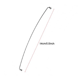 TorSor 10 Pack Cheese Slicer Wire Replacement Cheese Cutter Wires Repair Stainless Steel 14cm 5.5 Inch Knife Blade Refill for Block Cheese Slicers Board Cutting Pie Ham Home Restaurant Kitchen