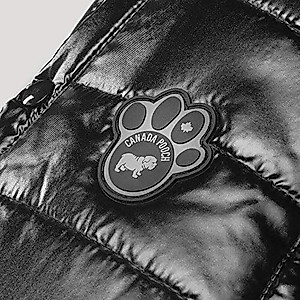 Canada Pooch Cp01747 Nordpol Parka Black Gloss Size 14