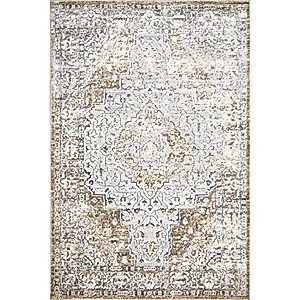 nuLOOM Thea Medallion Area Rug, 5' x 8', Beige
